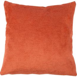 G&ouml;zze Dekokissen &raquo;Muri&laquo; in vielen Unifarben orange Obermaterial: 100% Polyester B/L: 40cm x 40cm, 2 Stk.