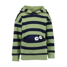 Blue Seven Sweatshirt Jungen Gr&ouml;&szlig;e 122 dunkelblau / pastellgr&uuml;n / wei&szlig;
