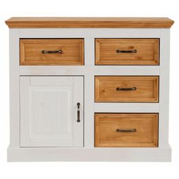 OTTO home Sideboard &raquo;Selma&laquo; Kommode, Breite/H&ouml;he 100/87 cm wei&szlig; B/H/T: 100cm x 87cm x 38cm