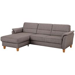 Home Affaire Ecksofa &raquo;Palmera L-Form, B: 244 cm - OTTO. Verl&auml;ssliche Qualit&auml;t.&laquo; optional Schlaffunktion & Bettkasten, Federkern braun 100% Polyester;