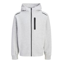 Jack & Jones Jack & Jones Sweatjacke 'JCOFusion' Herren Gr&ouml;&szlig;e L hellgrau