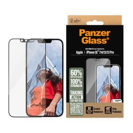 CARE by PanzerGlass Displayschutzglas &raquo;Ultra-Wide Fit Screen Protection&laquo; f&uuml;r Apple iPhone 16e;Apple iPhone 14;Apple iPhone 13/13 Pro 