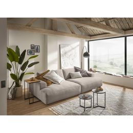 Musterring Loungesofa &raquo;Lucia Big Sofa, bequem, Mega-Sitzfl&auml;che, Cord Bezug, viel Platz&laquo; Cord-Bezug, Breite 292 cm grau B/H/T: 292cm x 81cm x 147cm, Cord
