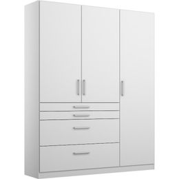 Rauch Dreht&uuml;renschrank &raquo;Kleiderschrank Schrank Garderobe Garderobenschrank HOMBURG&laquo; mit viel Stauraum, oberer Schubkasten mit Einteilung MADE IN 