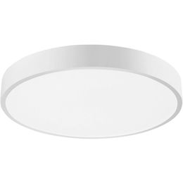 NOVA LUCE LED Deckenleuchte &raquo;HADON&laquo; LED-Modul 1 Stk. Warmwei&szlig; wei&szlig; 1, &Oslash; 40cm, 1 Stk.