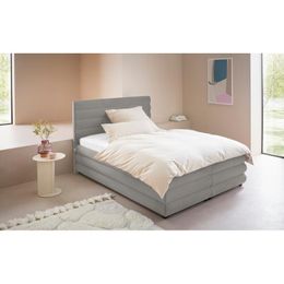 LeGer Home by Lena Gercke Polsterbett &raquo;Maylis&laquo; wahlweise mit und ohne Matratze und Lattenrost, auch in 200cm Breite grau 100% Polyester Liegefl&auml;che 