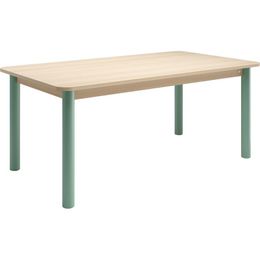 Tom Tailor HOME Esstisch &raquo;COLOR TABLE&laquo; 1 Stk. tlg. Esstisch, 4-Fu&szlig;, 3 Gr&ouml;&szlig;en, 3 Dekorfarben, 4 Fu&szlig;farben, ABS-Kante beige B/H/T: 180cm x 76cm x 100cm