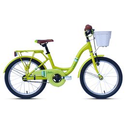 CHILLIZ Kinderfahrrad &raquo;CHD.01&laquo; 1 Gang ohne Schaltung gr&uuml;n 28cm, 18 Zoll (45,72cm) hinten: 18 Zoll (45,72cm) Kinderfahrrad
