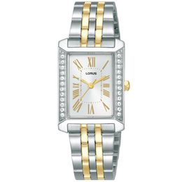 Lorus Damen Lorus Quarzuhr &raquo;Classic Quarz&laquo; Armbanduhr, Damenuhr, Edelstahlarmband, analog Einheitsgr&ouml;&szlig;e