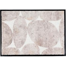 Sch&ouml;ner Wohnen Kollektion SCH&Ouml;NER WOHNEN-Kollektion Fu&szlig;matte &raquo;Miami&laquo; rechteckig 7 mm H&ouml;he T&uuml;rmatte, Schmutzfang, In und Outdoor, Sauberlauf, L&auml;ufer beige Kunstfaser B : 67cm 1 