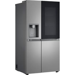 LG Side-by-Side &raquo;GSXE81PYBD&laquo; 179 cm hoch 91,3 cm breit silber Einheitsgr&ouml;&szlig;e