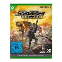 Spielesoftware &raquo;Starship Troopers Extermination&laquo; Xbox Series X bunt VERTEIDIGE DEINE BASIS: Errichte eine Basis mit den besten T&uuml;rmen und 
