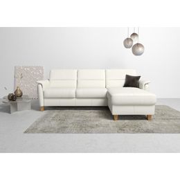 Home Affaire Ecksofa &raquo;Palmera L-Form, B: 244 cm - OTTO. Verl&auml;ssliche Qualit&auml;t.&laquo; optional Schlaffunktion & Bettkasten, Federkern wei&szlig; Luxus-Microfaser 
