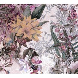 A.S. Cr&eacute;ation Vliestapete &raquo;Dream Flowery&laquo; Wald botanisch floral glatt Floral Tapete Blumenoptik Tapeten Wohnzimmer Schlafzimmer K&uuml;che Design lila Vlies B/L: 0,53m x