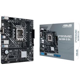 ASUS Mainboard &raquo;PRIME H610M-D D4&laquo; schwarz 5X Protection III: Mehrere Hardware-Schutzmechanismen f&uuml;r Rundumschutz
