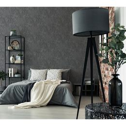 Livingwalls living walls Vliestapete &raquo;Tapete mit Blattschatten-Optik - Tropisches Muster&laquo; matt strukturiert Sanfte Vliestapete mit tropischem Blattschatten-Muster