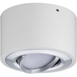 Paulmann LED Deckenspot &raquo;Argun&laquo; 1 Stk. Warmwei&szlig; wei&szlig; 1, &Oslash; 9,7cm H: 6cm, 1 Stk.