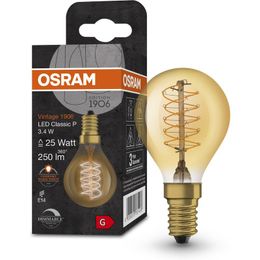 Osram LED-Filament &raquo;Vintage 1906LED-Lampe&laquo; E14 1 Stk. Warmwei&szlig; Einheitsgr&ouml;&szlig;e