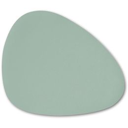 zeller Platzset Kunstleder, abwischbar gr&uuml;n B/L: 34cm x 42cm, 6 Stk., PVC, oval