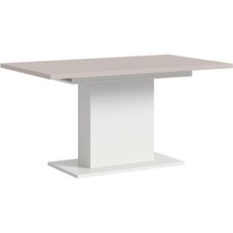 Home Affaire Esstisch &raquo;Motus, ausziehbar 150 -190 cm, inklusive 40 cm Einlegeplatte&laquo; Set, 1 Stk. tlg. S&auml;ulengestell mit Bodenplatte, Tisch, 