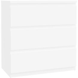FORTE Kommode &raquo;EDMORE&laquo; Kommode, Breite ca. 78 cm wei&szlig; B/H/T: 77,2cm x 79,8cm x 42,2cm, 3 Stk.