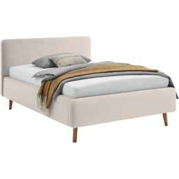 Meise M&ouml;bel meise.m&ouml;bel Polsterbett &raquo;Mattis&laquo; Topseller, wahlweise mit Bettkasten wei&szlig; Bezug Bett: Struktur Gewebe (100% Polyester) Liegefl&auml;che L&auml;nge B: 200cm x 