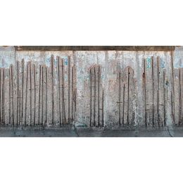 ARCHITECTS PAPER Fototapete &raquo;Beton&laquo; Motiv abstrakt naturalistisch glatt Tapete Betonoptik Struktur Tapeten Wohnzimmer Schlafzimmer K&uuml;che Flur bunt Vlies B/L: 6m x 2,5m