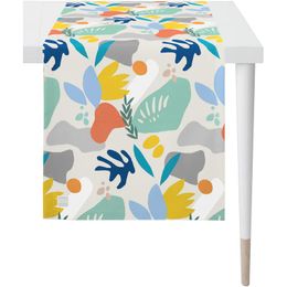 Apelt Tischl&auml;ufer &raquo;3979 Outdoor, Sommerdeko, Sommer&laquo; Digitaldruck, mit Fleckschutz bunt Polyacryl B/L: 48cm x 140cm, 1 Stk., rechteckig