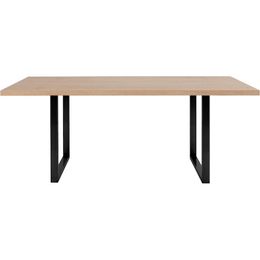 FORTE Esstisch Breite 180 cm braun B/H/T: 180cm x 74,1cm x 90cm
