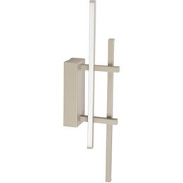 Eglo Wandleuchte &raquo;TREPILIANO Wandlampe - Alu, Stahl - LED - 12W - IP20&laquo; LED-Modul 1 Stk. Warmwei&szlig; Wandstrahler, Wandspot, Wohnzimmer, Flur, L6 x H45,5
