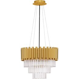 NOVA LUCE H&auml;ngeleuchten &raquo;MAGNOLIA&laquo; E14 1 Stk. Ohne Leuchtmittel gold 5, &Oslash; 40cm, 1 Stk.
