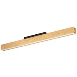 Eglo Deckenleuchte &raquo;ANCHORENA-Z&laquo; LED-Modul 1 Stk. Farbwechsler App und Sprachsteuerung Alexa, RGB, FSC100HB, dimmbar, Deckenlampe braun 1, H: 11cm, 1 