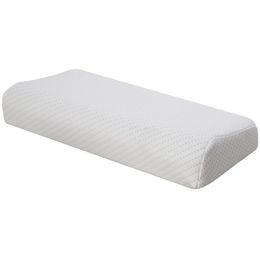 Beco Nackenst&uuml;tzkissen &raquo;Vario Soft&laquo; F&uuml;llung: Mit F&uuml;llung 1 Stk. tlg. mit zwei unterschiedlichen H&ouml;hen und H&auml;rten wei&szlig; B/H/L: 33cm x 11,5cm x 63cm, 