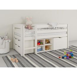 OTTO home Schubkastenkommode &raquo;Tide&laquo; Aus MDF, FSC -zertifiziert, mit 2 Schubladen wei&szlig; B/H/T: 70cm x 41cm x 39,5cm, 2 Stk., Kiefer