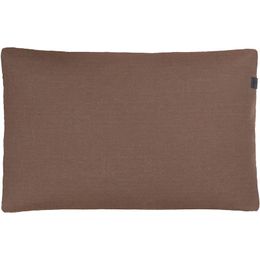Sch&ouml;ner Wohnen Kollektion SCH&Ouml;NER WOHNEN-Kollektion Dekokissen &raquo;Solo&laquo; 38x58 cm braun Bezug: 54% Polyester, 46% Baumwolle B/L: 38cm x 58cm, 1 Stk.