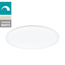 Eglo Deckenleuchte &raquo;SARSINA&laquo; LED-Board 1 Stk. Neutralwei&szlig; Wand-/Deckenleuchte, H5,0 x, wei&szlig;, Leuchtmittel inkl. wei&szlig; 1, &Oslash; 60cm H: 5cm, 1 Stk.