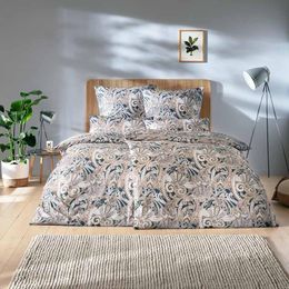 Estella Bettw&auml;sche &raquo;Anastasia&laquo; bunt Mako-Satin, Obermaterial: 100% Baumwolle B/L: 135cm x 200cm, 1 Stk., 2 Stk., Mako-Satin, B/L: 80cm x 80cm & 40cm x 80cm