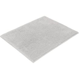 Vossen Badematte &raquo;&raquo;Timeless&laquo;&laquo; H&ouml;he 10 mm fu&szlig;bodenheizungsgeeignet grau Polyacryl rechteckig (50cm x 60cm ), 1 Stk.
