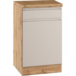KOCHSTATION Unterschrank &raquo;KS-Virginia,neu in verbesserter Ausf&uuml;hrung&laquo; Stauraum, Softclose, mit CPL-Arbeitsplatte, Breite 50 cm, 1 T&uuml;r, 1 Schubkasten, 
