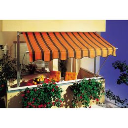 SPETTMANN Klemmmarkise &raquo;LINE&laquo; Breite: 350 cm, Ausfall 160 cm orange Polyester 350cm, 160cm