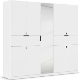 Rauch Dreht&uuml;renschrank &raquo;Kleiderschrank Schrank Garderobe W&auml;scheschrank TICAO&laquo; Schubladen in der H&ouml;he variabel positionierbar, mit 2 ger&auml;umigen 
