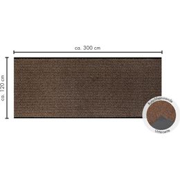ANDIAMO Fu&szlig;matte &raquo;Easy, Made in Netherlands&laquo; rechteckig 5 mm H&ouml;he Schmutzfangmatte, rutschhemmend, Innen- und &uuml;berdachten Au&szlig;enbereich braun Kunstfaser B : 
