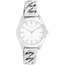 Oozoo Damen Oozoo Quarzuhr Armbanduhr, Damenuhr, analog silber Einheitsgr&ouml;&szlig;e
