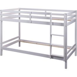 Inter Link Etagenbett 1 Stk. tlg. wei&szlig; Liegefl&auml;che B/L: 90cm x 200cm H: 150cm, kein H&auml;rtegrad