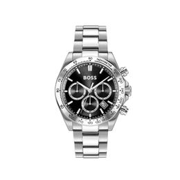 BOSS Herren BOSS Multifunktionsuhr &raquo;HERO 2.0&laquo; Quarzuhr, Armbanduhr, Herrenuhr, Edelstahlarmband, analog, Tag Einheitsgr&ouml;&szlig;e