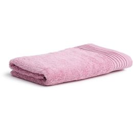 M&ouml;ve Badetuch &raquo;Loft&laquo; mit breiter Bord&uuml;re rosa Walkfrottier, Baumwolle B/L: 80cmx150cm, 1 Stk., Walkfrottier