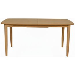 Jahnke Esstisch &raquo;DINE SCAN&laquo; Esstisch, ausziehbar, Massivholz, Skandi-Look, B:180-219 cm B/H/T: 180cm x 76cm x 90cm, Holz eichefarben