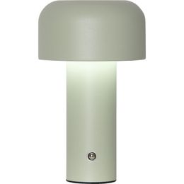 Parforce Traditional Hunting LED Tischleuchte &raquo;Tischlampe Bobby&laquo; LED-Board 1 Stk. warmwei&szlig; - kaltwei&szlig; Akku-Tischleuchte, 3 Lichtfarben, Touch-Dimmer am Fu&szlig;, USB-C-Ladekabel gr&uuml;n 1