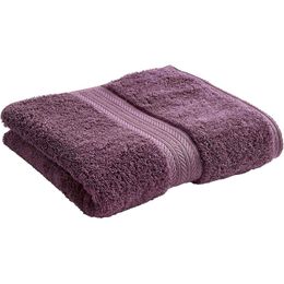 Christy Handt&uuml;cher &raquo;RENAISSANCE&laquo; Premium-Handtuch in Luxusqualit&auml;t, 675g/m&sup2;, 50x100cm, 2er Set lila Walkfrottier, Obermaterial: 100% Baumwolle B/L: 50cmx100cm