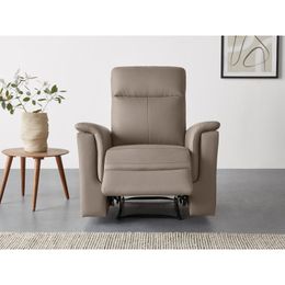 OTTO home Relaxsessel &raquo;Southbrook, TV-Sessel mit Schlaffunktion, Wohnzimmer, Funktionssessel&laquo; mit manueller und elektrischer Relaxfunktion grau 